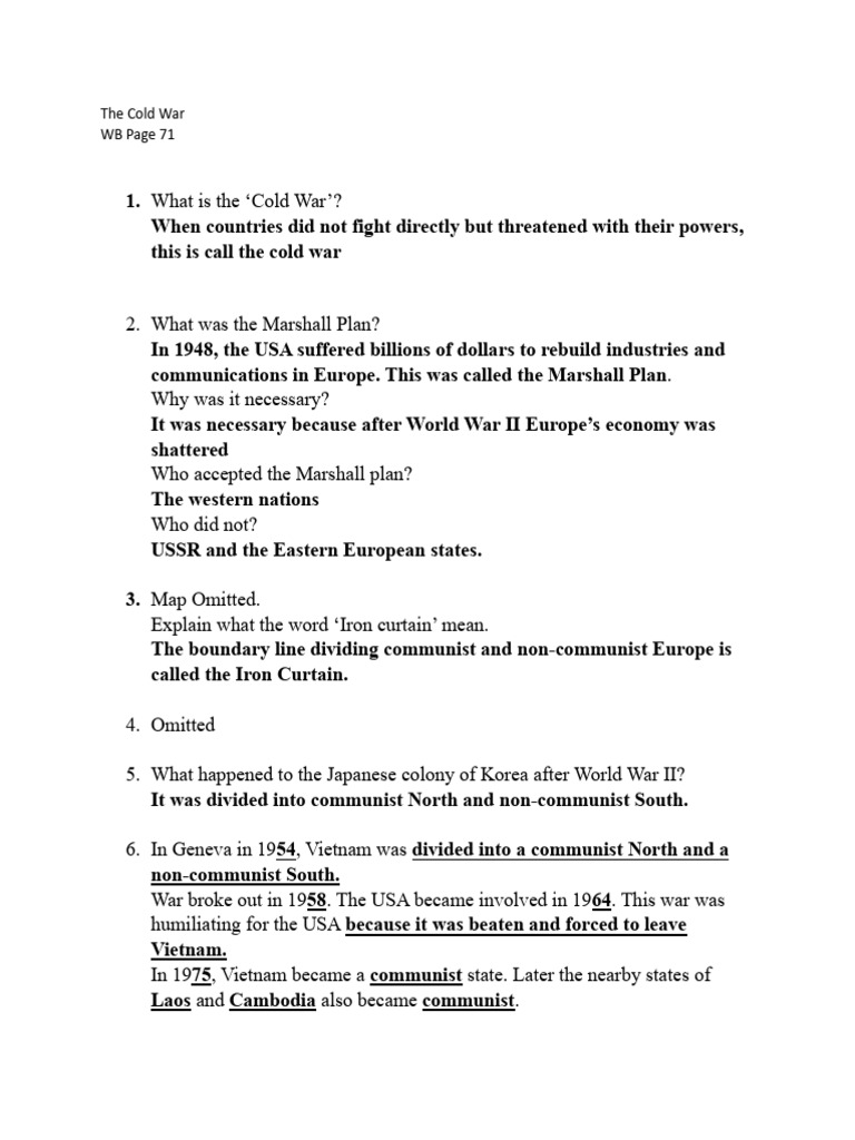 Https Mlisresources.info File the Cold War | PDF