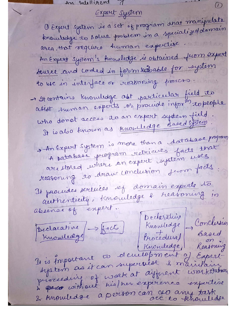 Expert System AI | PDF