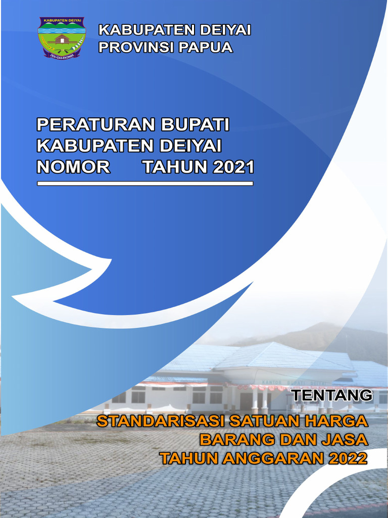 Standar Harga Deiyai 2021 | PDF