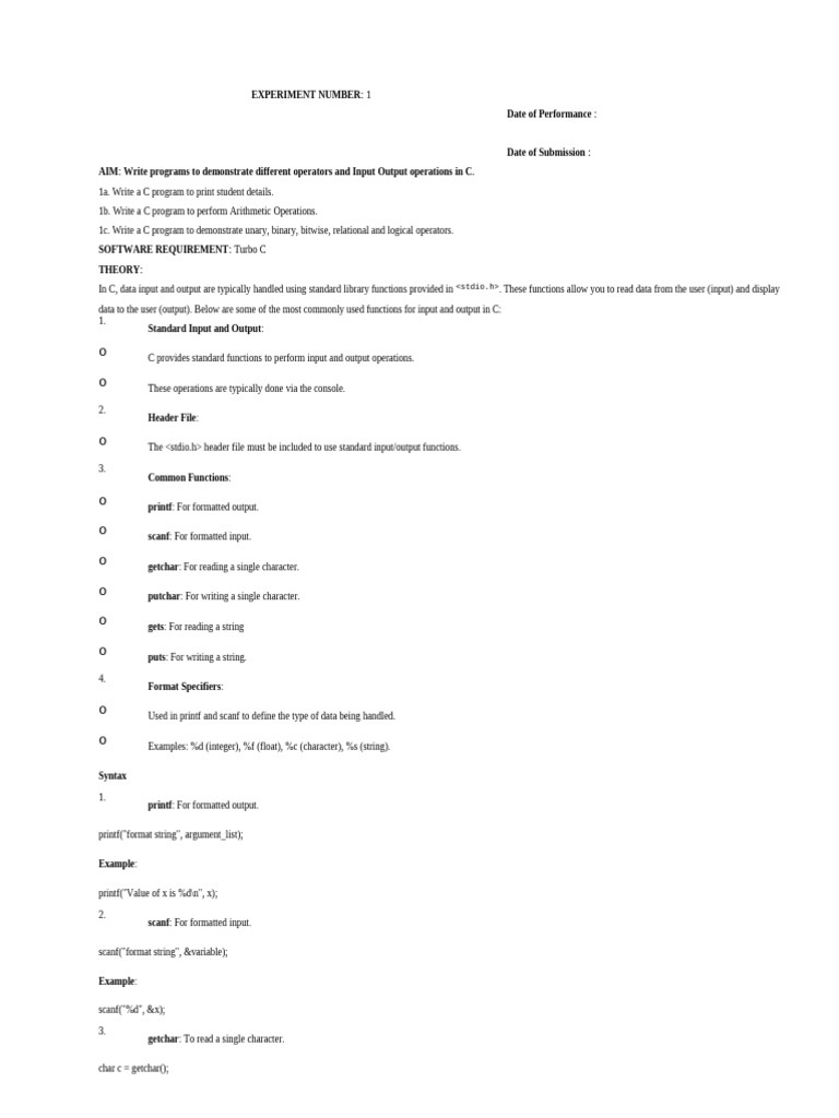 EXP1_writeup-1 | PDF | Arithmetic | Computer Architecture