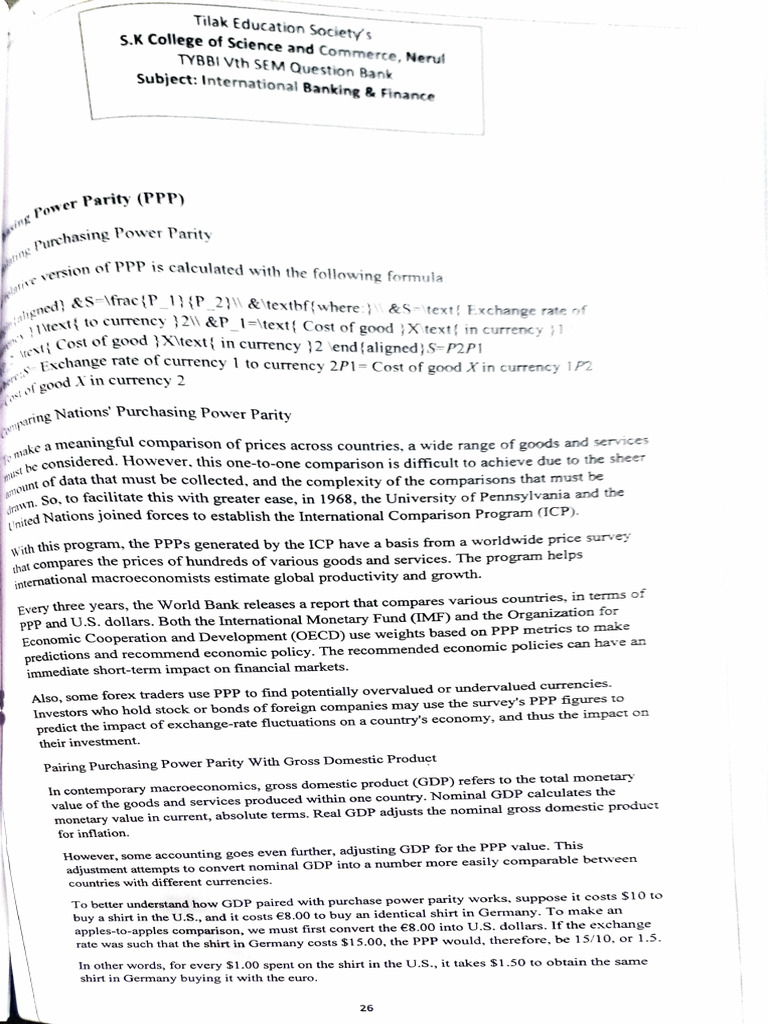 Ibf Final PDF | PDF | Exchange Rate | Balance Of Payments