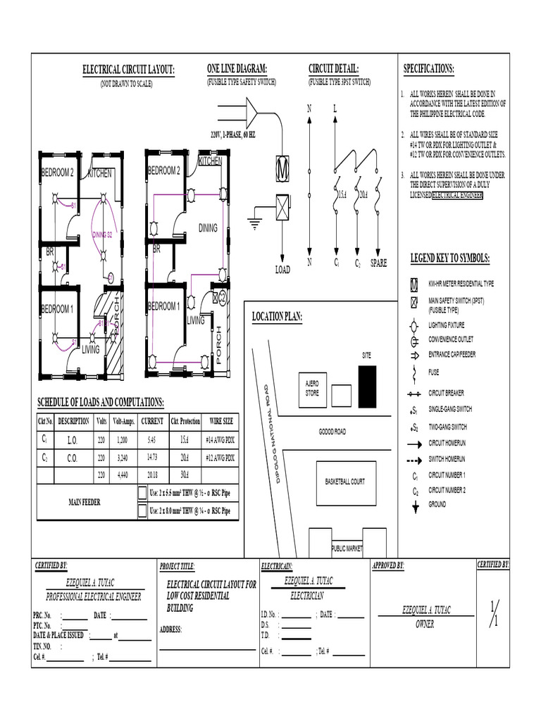 TUYAC - CAD PLATE 1-Model | PDF | Switch | Wire