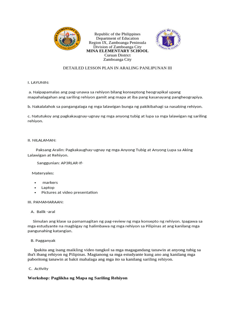 Lesson Plan Arpan Week 7 Day1 | PDF