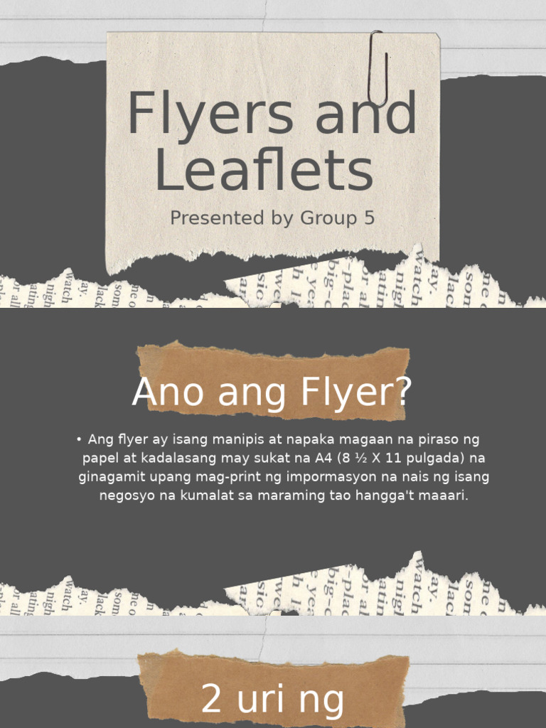 FilRang Report g5 | PDF