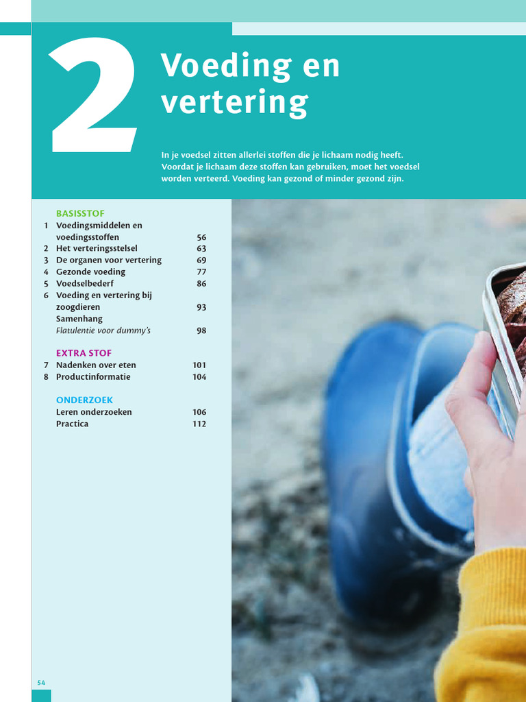Voeding en Vertering: Basisstof | PDF