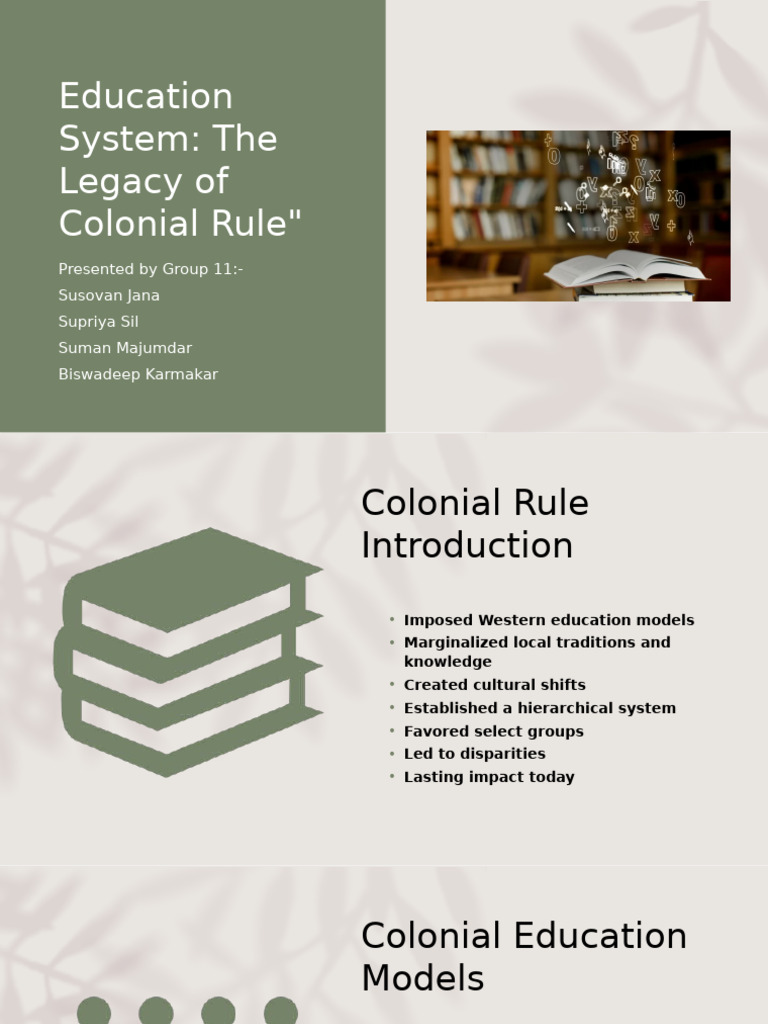 Colonial History (1) Final | PDF | Social Science | History