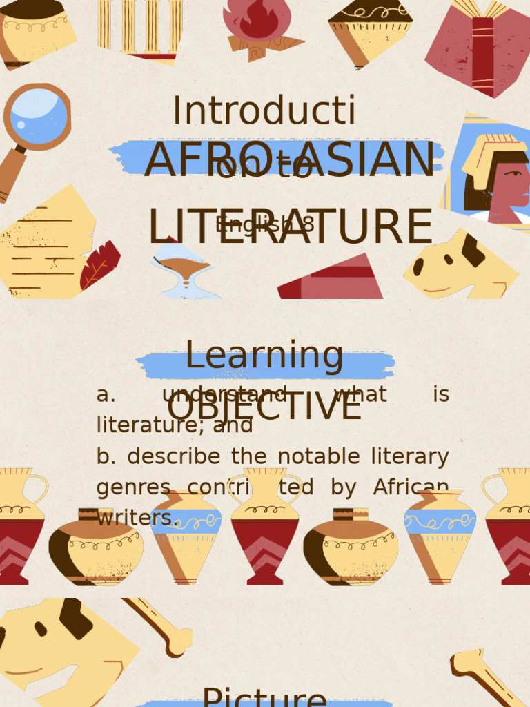 Intro To Afri-Asian Lit | PDF | African Literature | Oral Literature