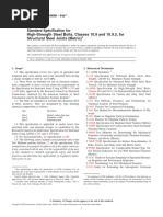 ASTM F1852 Tension Control Bolts | PDF | Screw | Nut (Hardware)