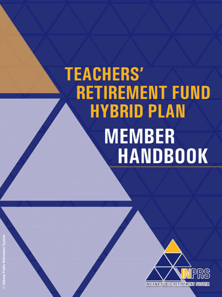 TRFHybrid Plan Member Handbook | PDF | Cost Of Living | Pension