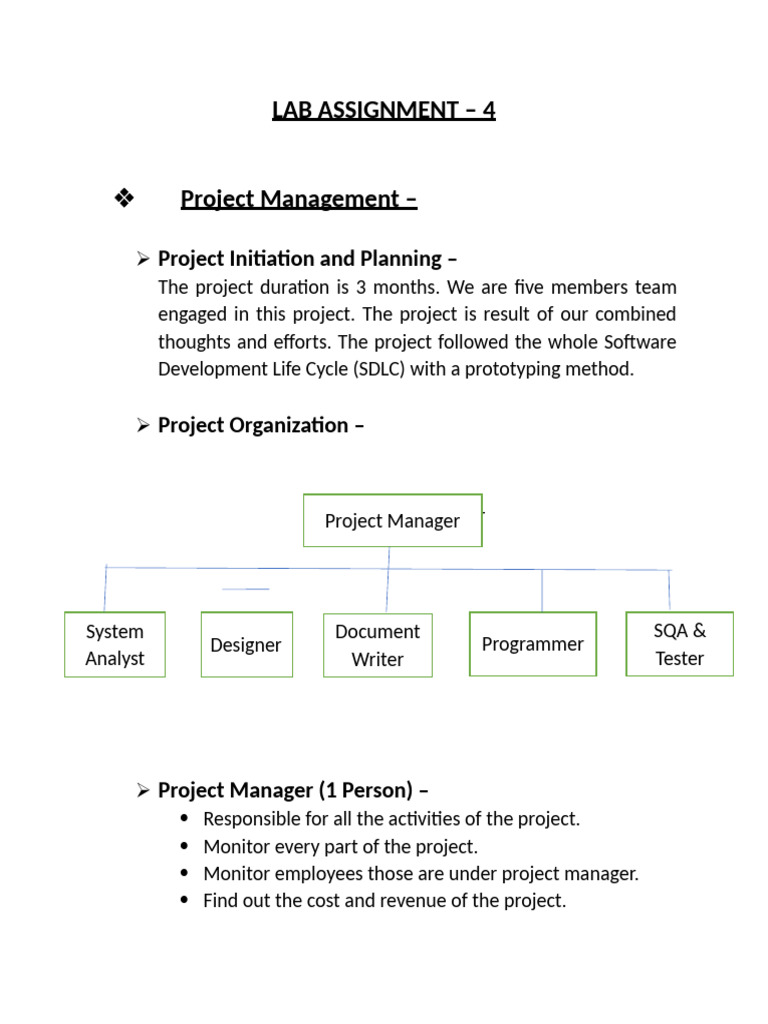 Lab Assignment | PDF