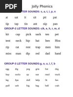 Jolly Phonics(1) | PDF