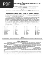 C1 Advanced 4, Test 4 Answer Key, Reading and Use of English | PDF ...