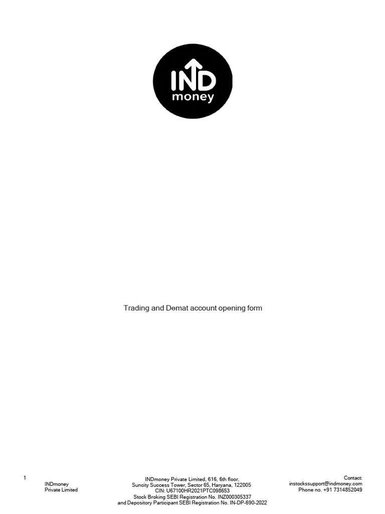 Signed Aof | PDF | Identity Document