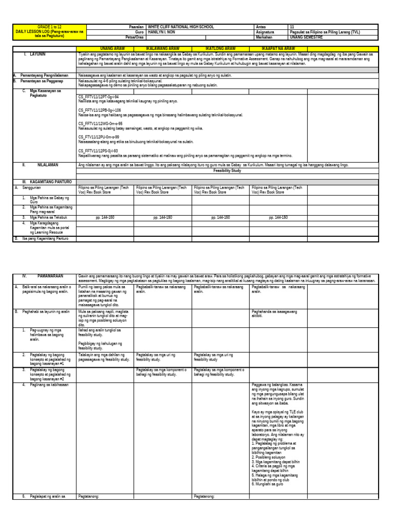 6 Feasibility Study | PDF