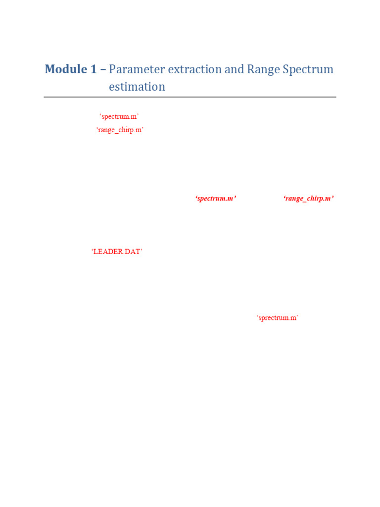module 1 | PDF | Spectral Density | Information And Communications Technology