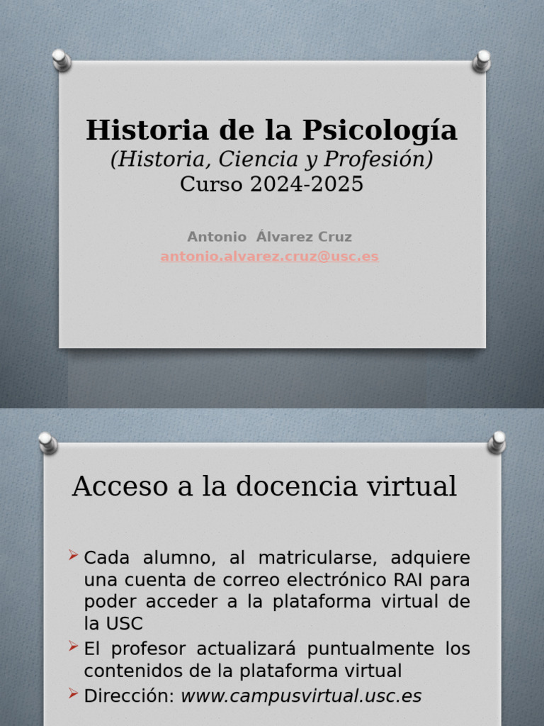 Programa Historia 2024-25 | PDF | Science | Sicología