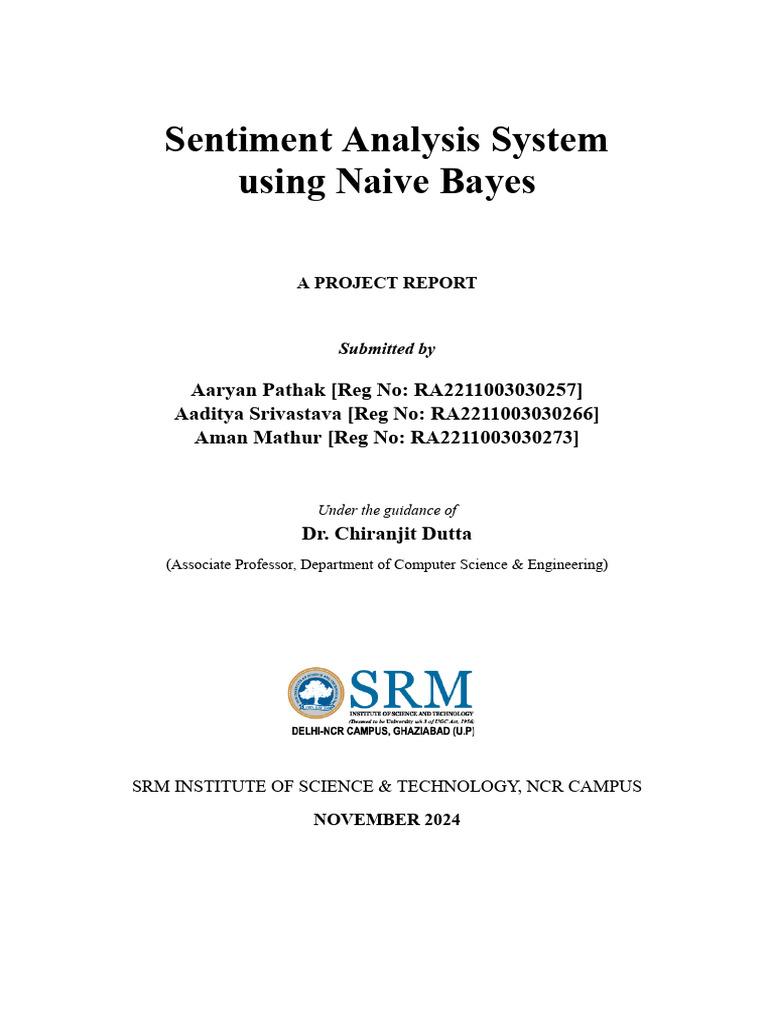 ML Project Report | PDF | Statistical Classification | Machine Learning