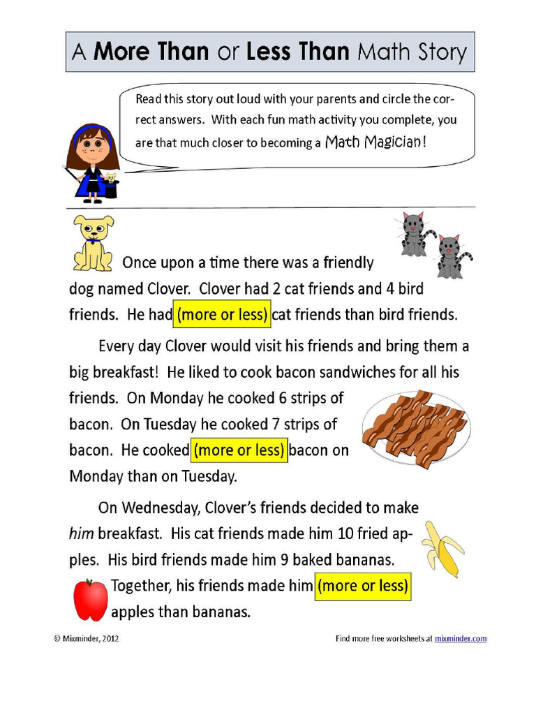 Math Story 1 Pdf
