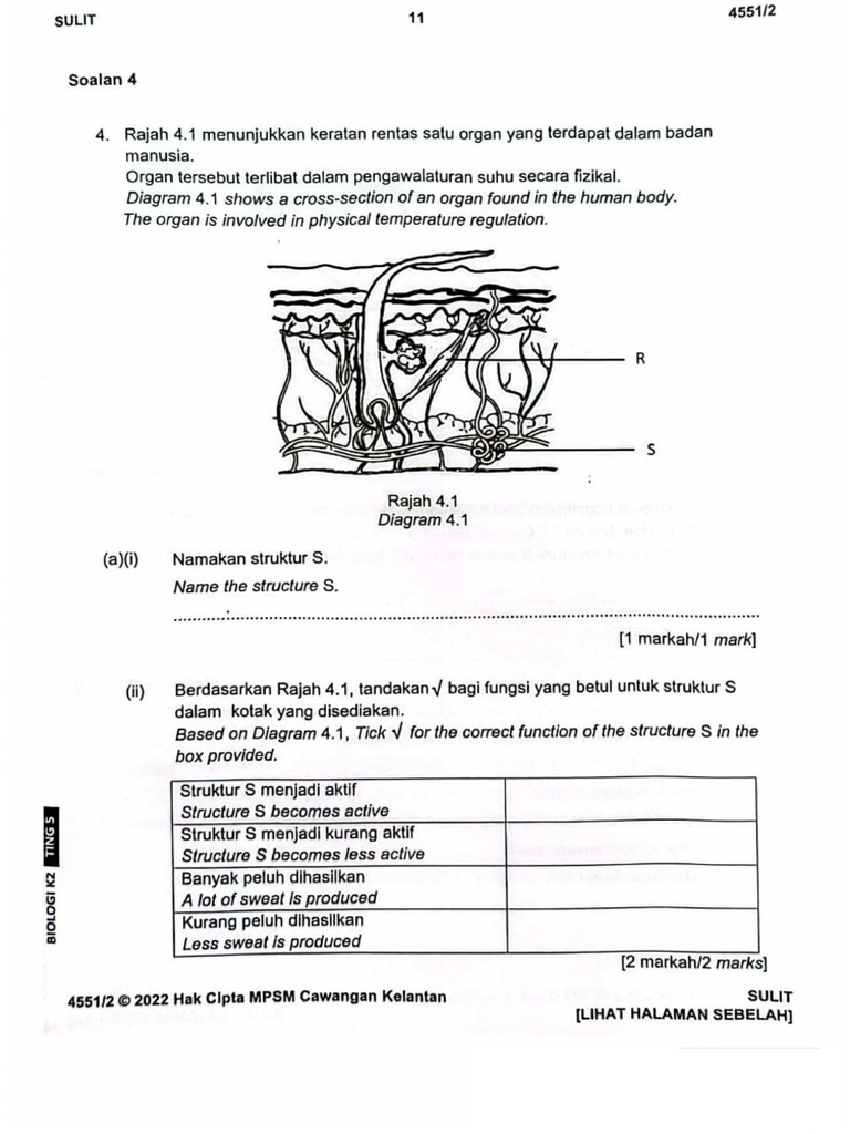 Bab 13 t4 Trial Biologi 2022-1-3 | PDF