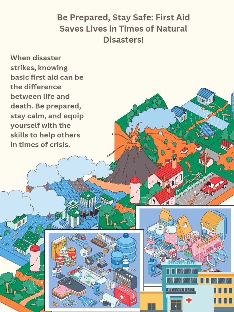 Cream Flooded Buildings Natural Disaster Poster | PDF | Science ...