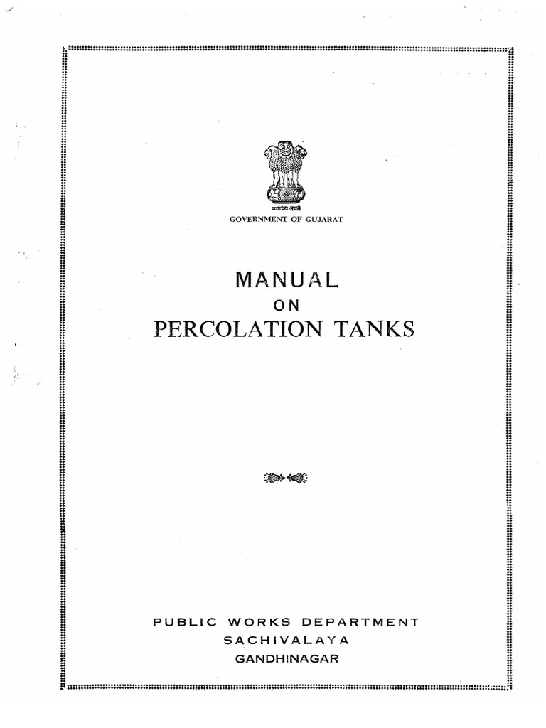 TC Manual On Percolation | PDF