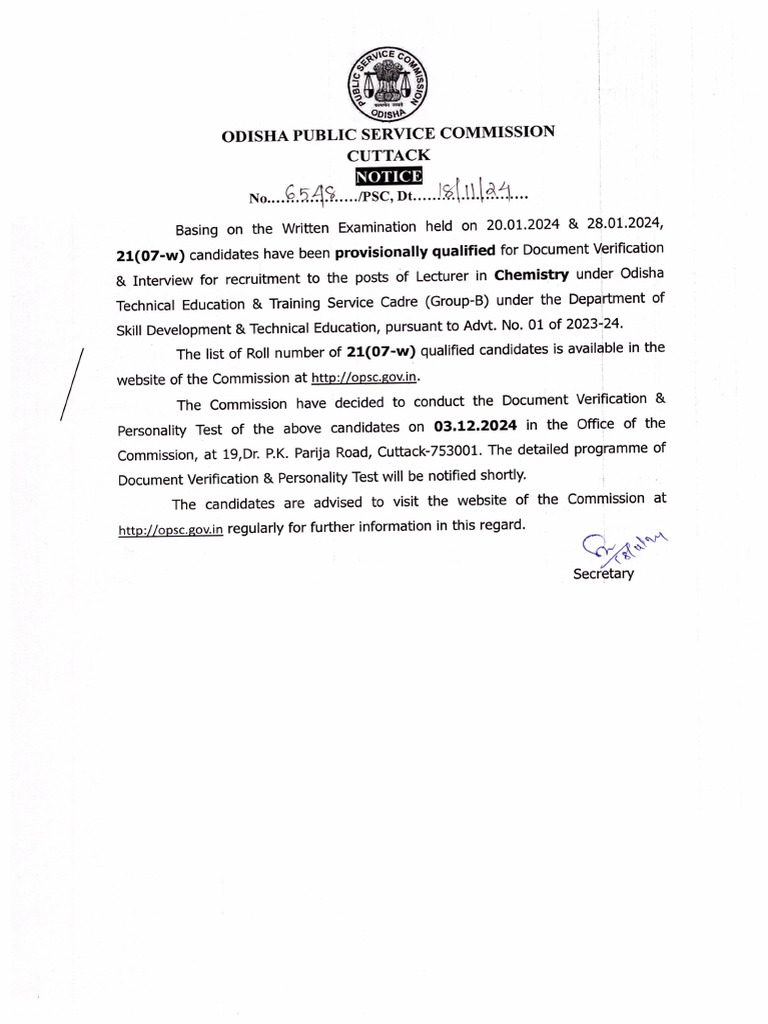 Chemistry Doc Intv | PDF