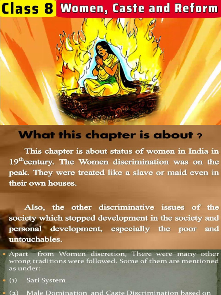 Women Caste and Reform | PDF