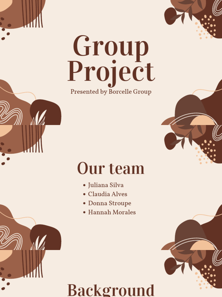 Brown Aesthetic Group Project Presentation - 20241124 - 090913 - 0000 | PDF
