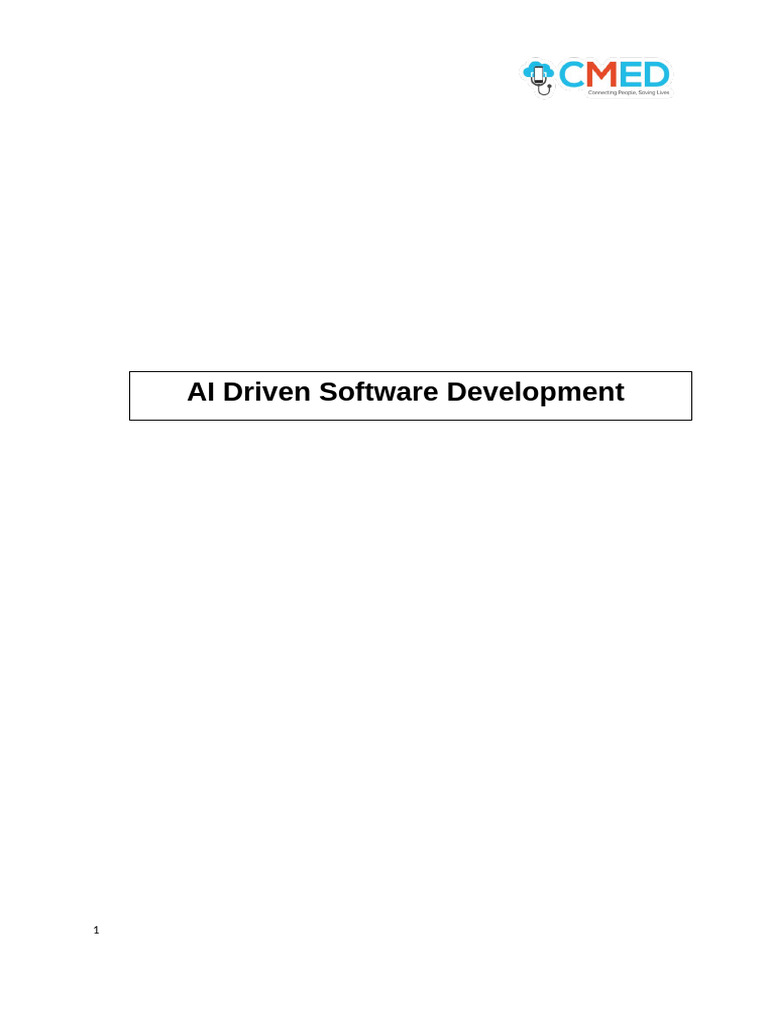 Book AI Driven Software Development 13 August | PDF | Artificial Intelligence | Intelligence (AI ...