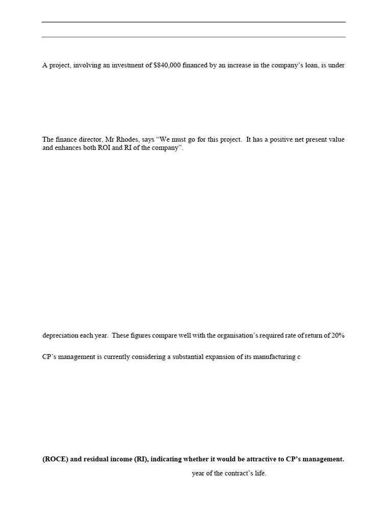 FMA Performance Measurement Questions | PDF | Depreciation | Hotel