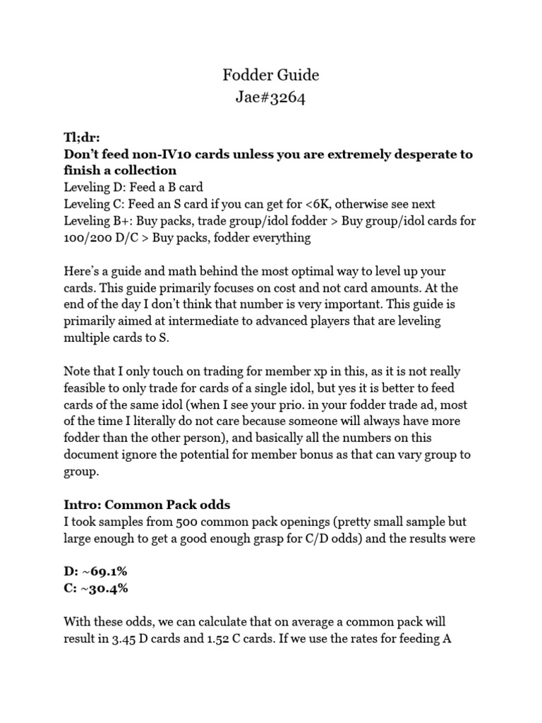 Fodder Guide | PDF | Teaching Methods & Materials