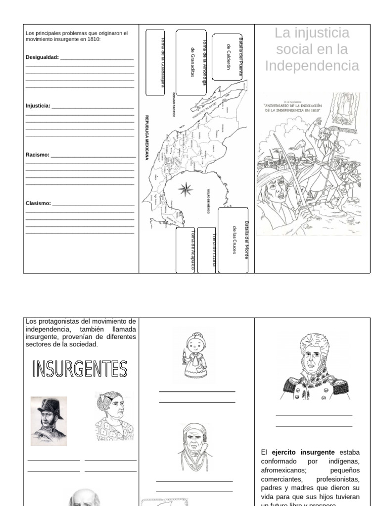 Injusticia Social en la Independencia | PDF