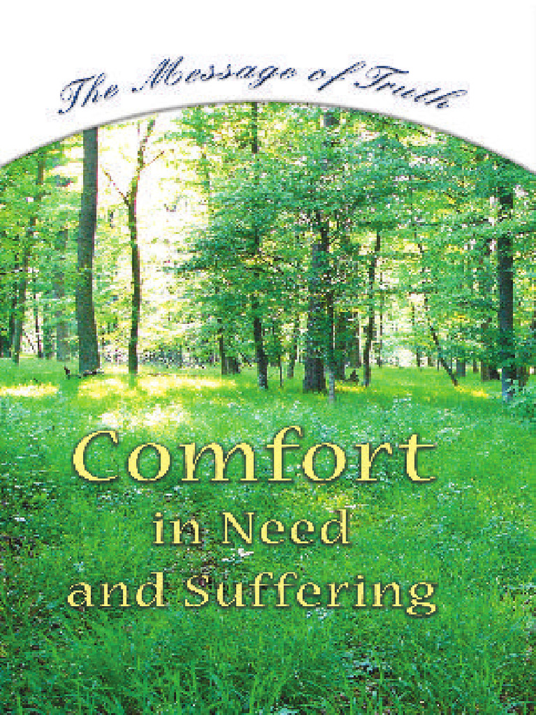 Comfort in Need and Suffering | PDF | Religious Belief And Doctrine