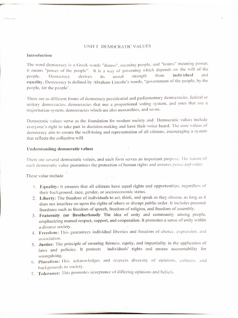 Unit 1 Human Values | PDF