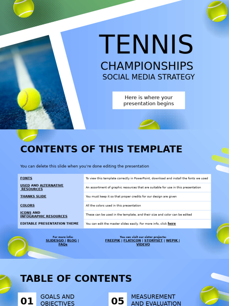 Tennis Championships Social Media Strategy | PDF | Advertising | Social ...