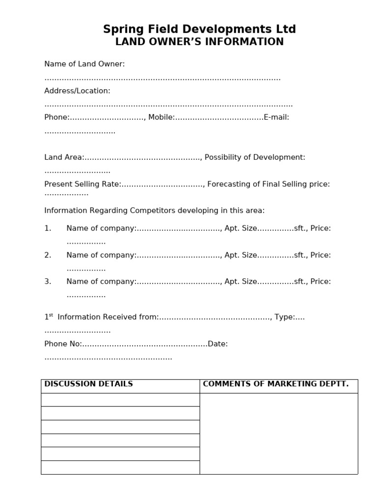 Land Format | PDF | Games & Activities