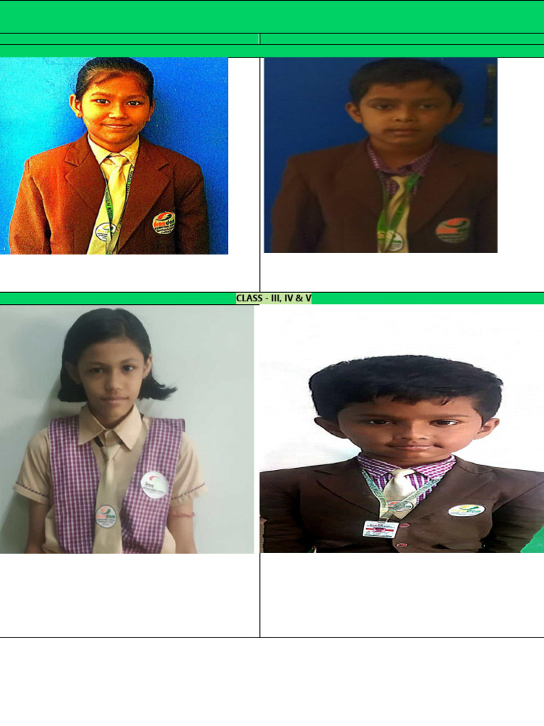 School Uniform Guidelines by Class | PDF