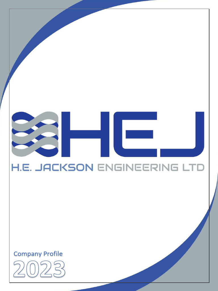 2023 HEJ Company Profile | PDF | Irrigation | Mechanical Engineering