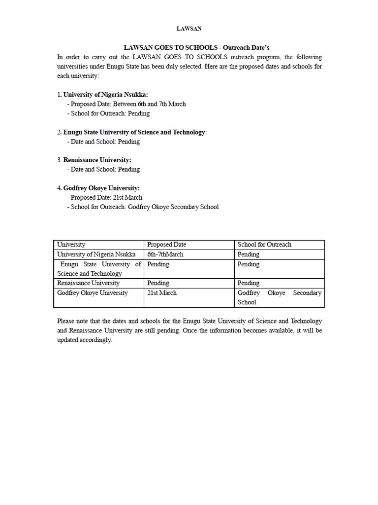 Lawsan Goes To | PDF