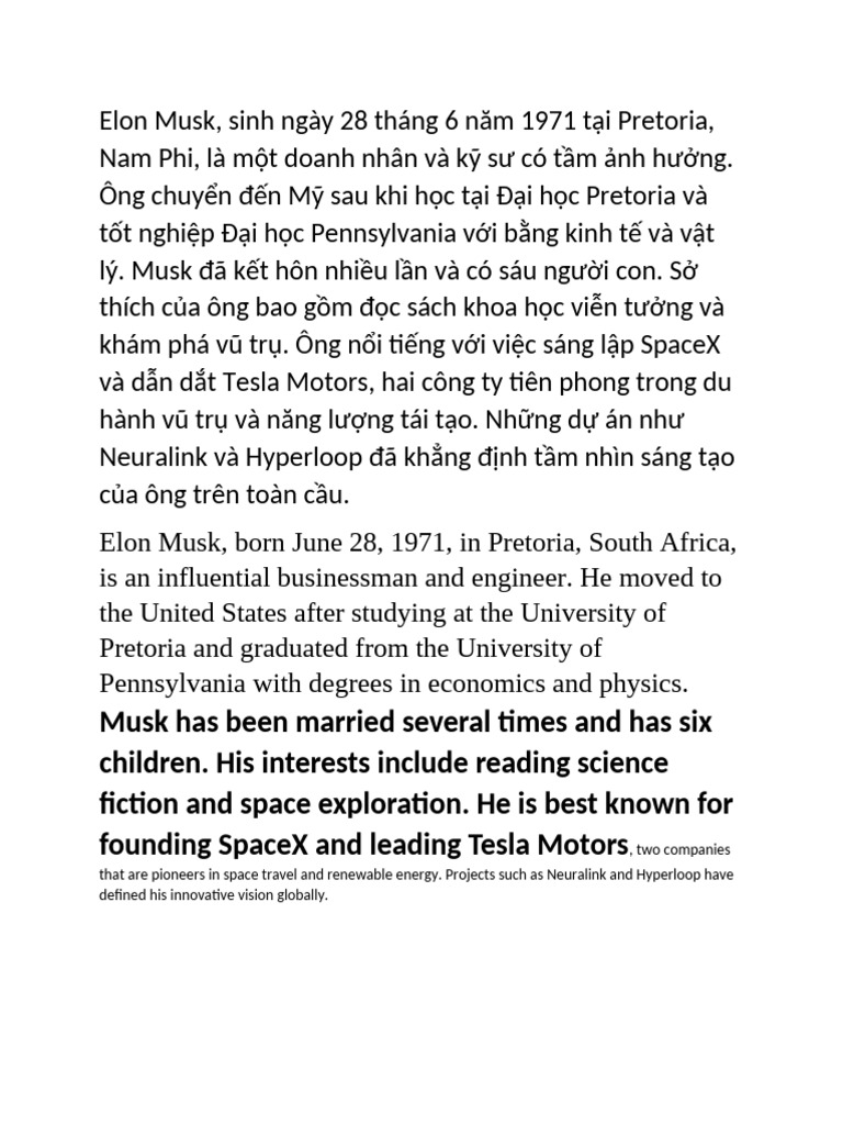 Elon Musk | PDF