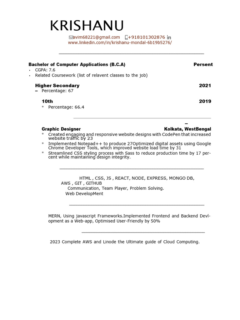 Krishanu Mondal | PDF | Art