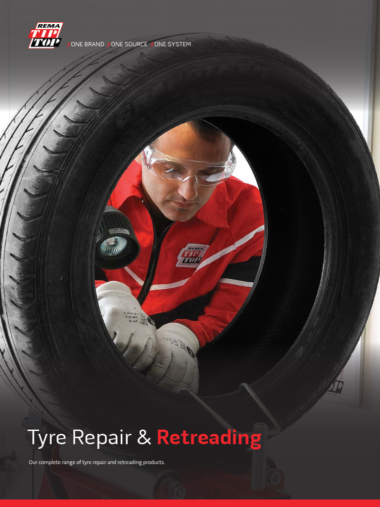 Tyre Repair Retreading 1 | PDF | Tire | Manufactured Goods