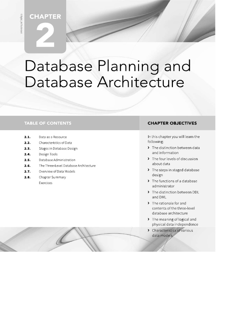 Chapter 2 Database | PDF