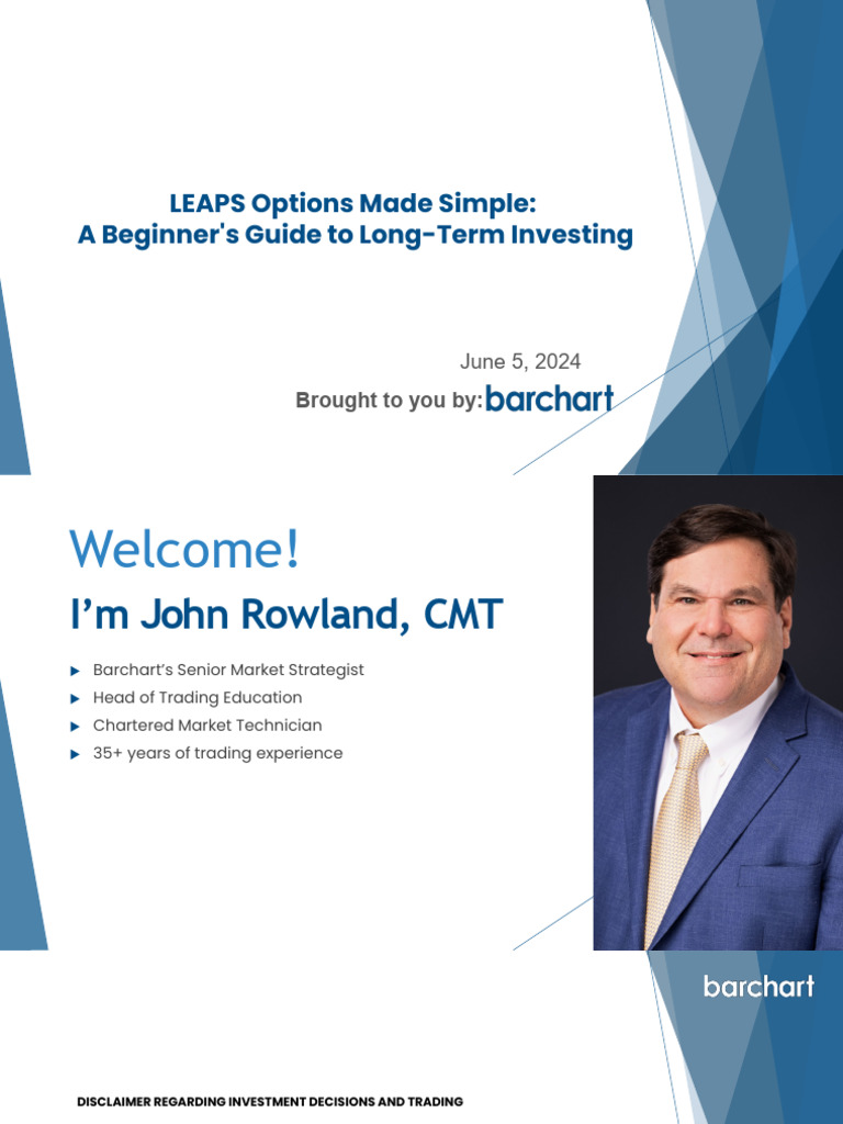 LEAPS: A Beginner's Guide | PDF | Option (Finance) | Investing