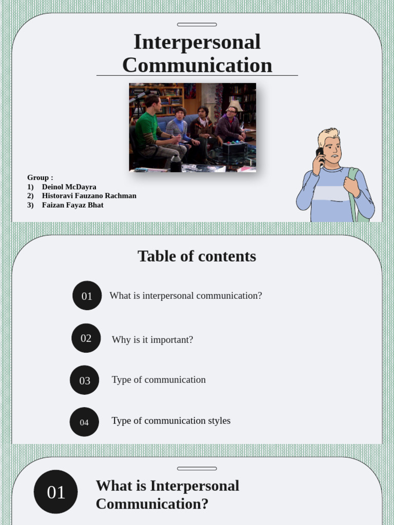 Interpersonal Communication | PDF | Communication | Nonverbal Communication