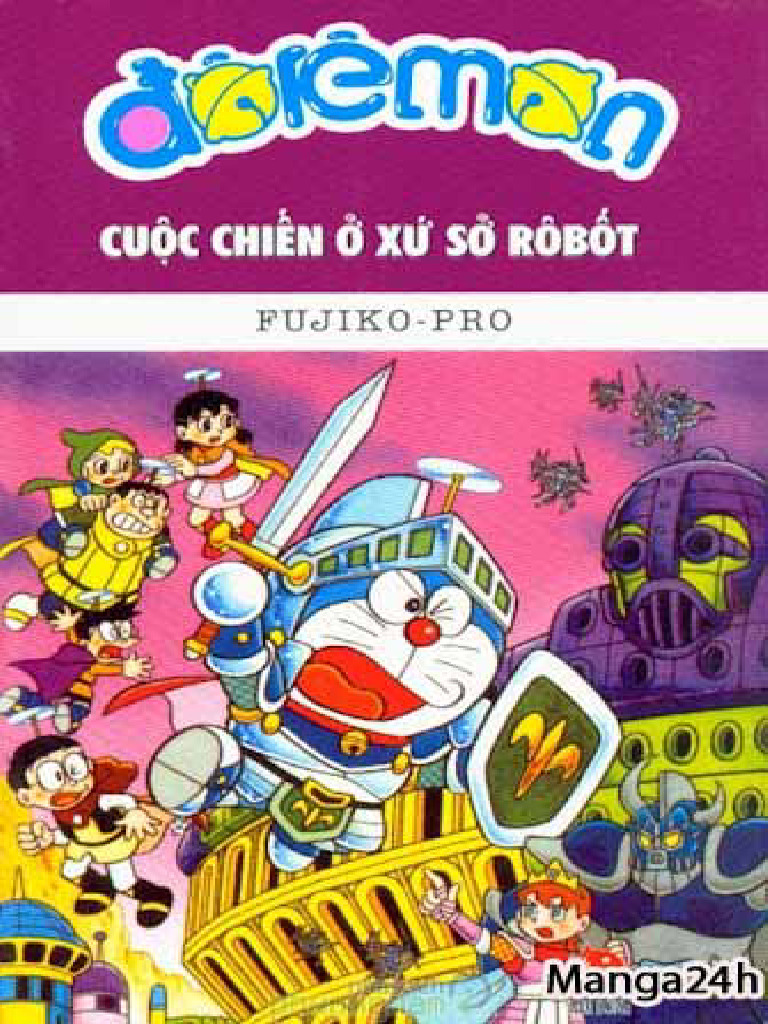 Doraemon Truyện Dài Tập 22 Cuộc Chiến Ở Xứ Sở Robot | PDF