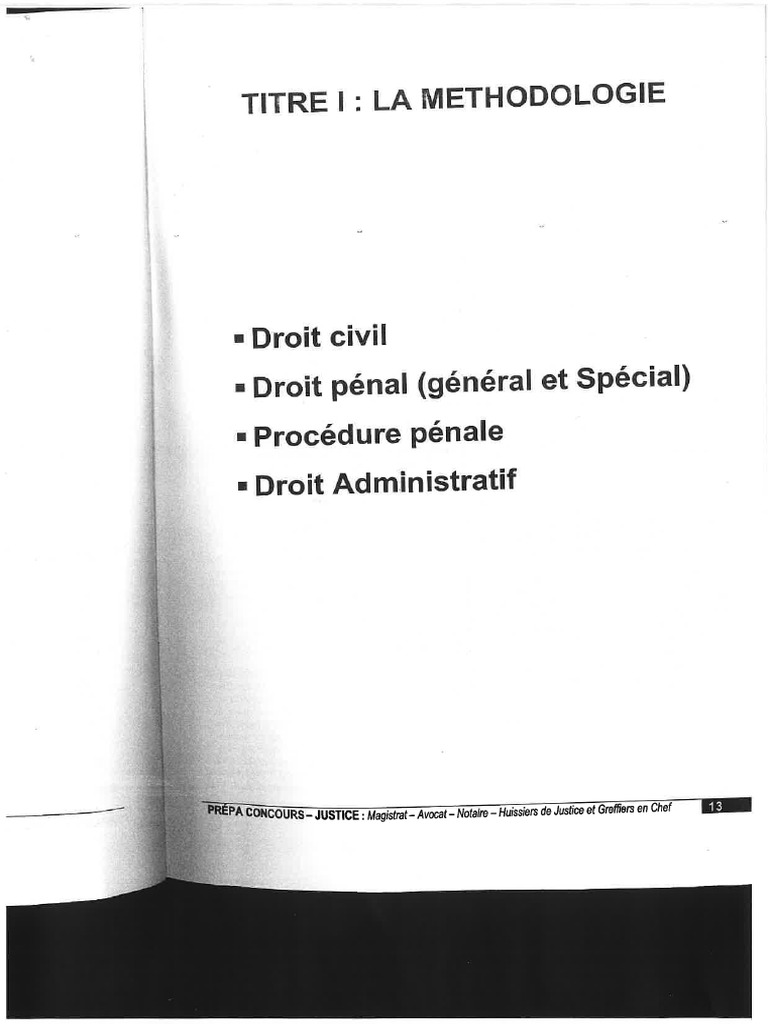 Preparation Concours Methodologie | PDF