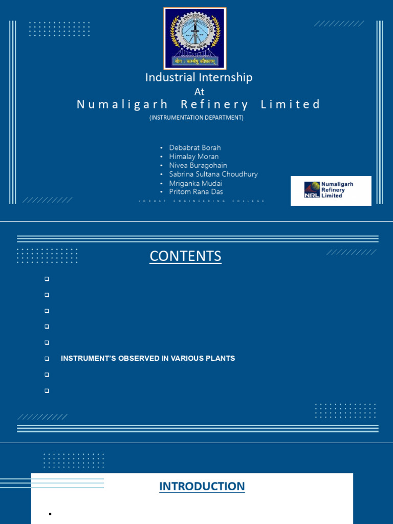 Learning and Presenting My Industrial Internship Journey | PDF ...