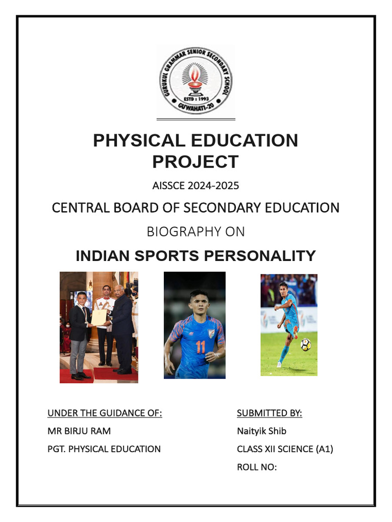 Physical Education Project | PDF | Art