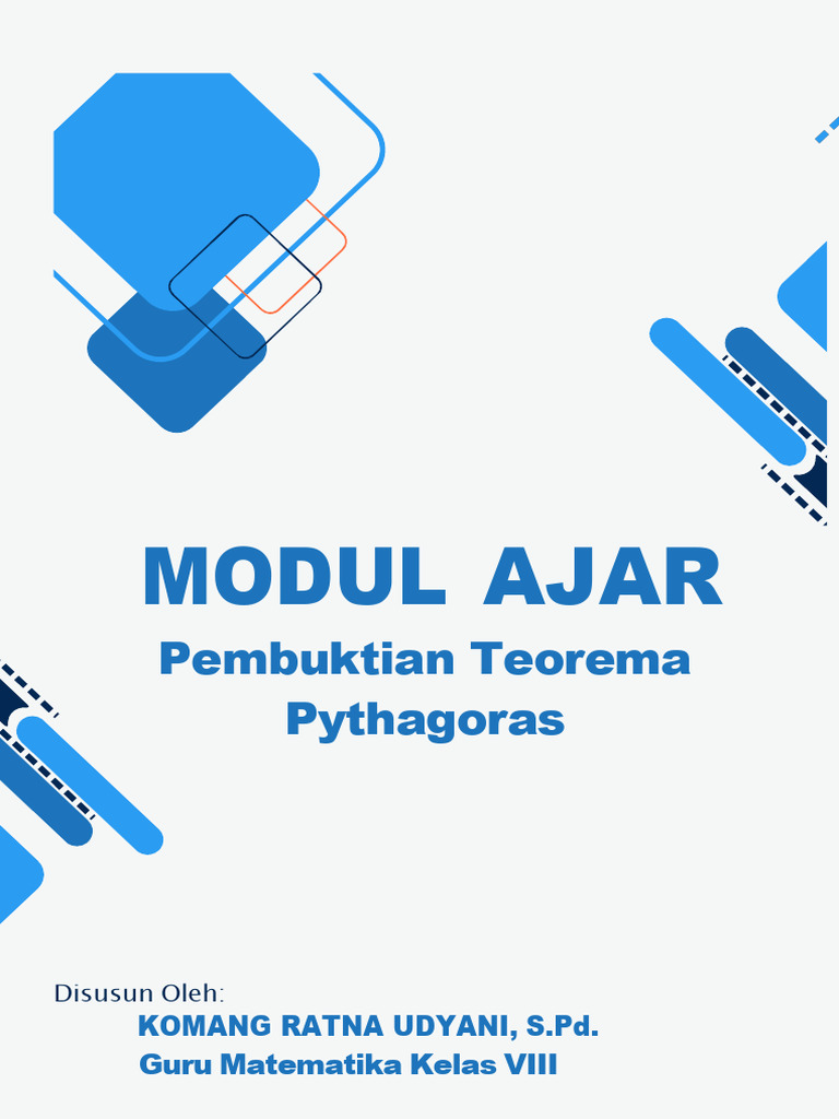 Modul Ajar Teorema Pythagoras | PDF